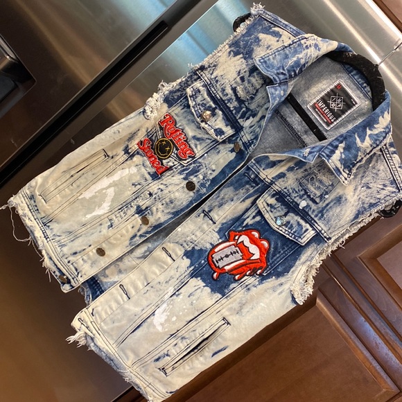 Imperious | Jackets & Coats | Rolling Stones Black Mask Jacket Vest ...